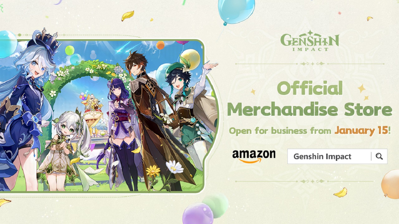 Genshin Impact Merch Launches On Amazon US With Plushies And Stands
